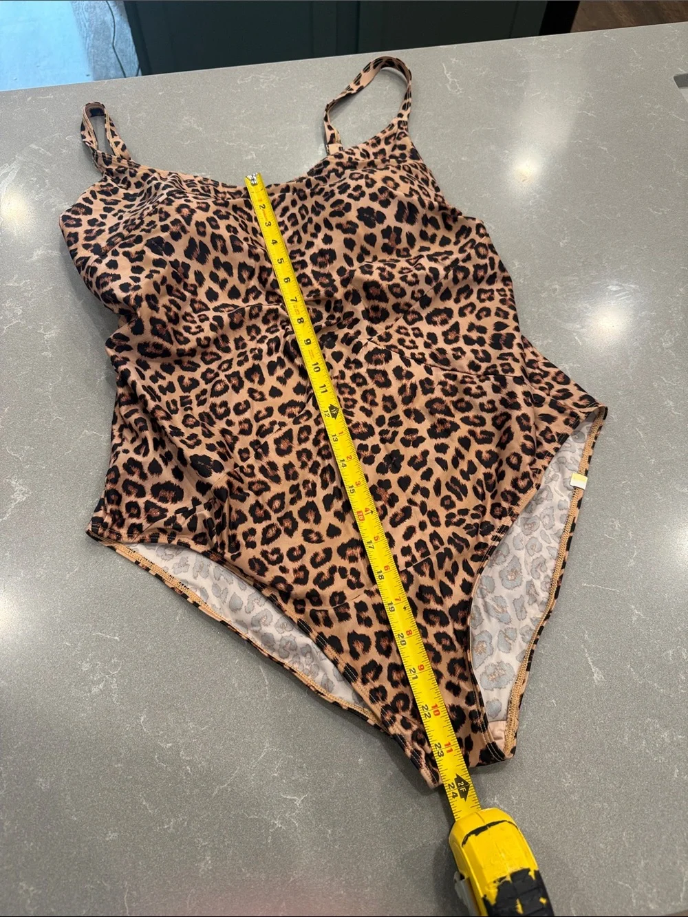summersalt | Swim | Summersalt Leopardprint Onepiece In Tan And Black ...